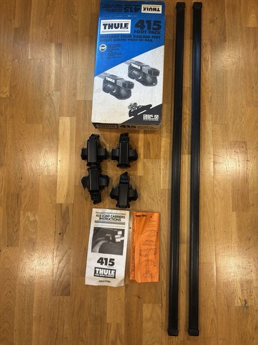 Thule LB50 50” Square Bars + 415 Foot (4) Pack – Complete Rack for ...