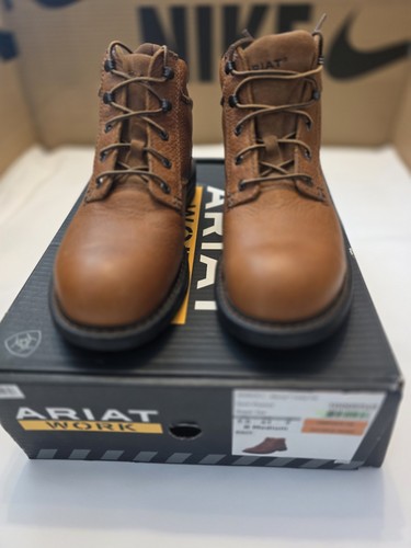 Ariat Women's Macey Composite Toe Work Boot 10005949 Brown Leather Size ...