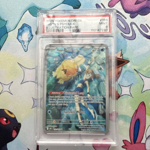 Pokemon TCG SV10 Destined Rivals Misty's Psyduck 193/182 IR Holo PSA 9 ...