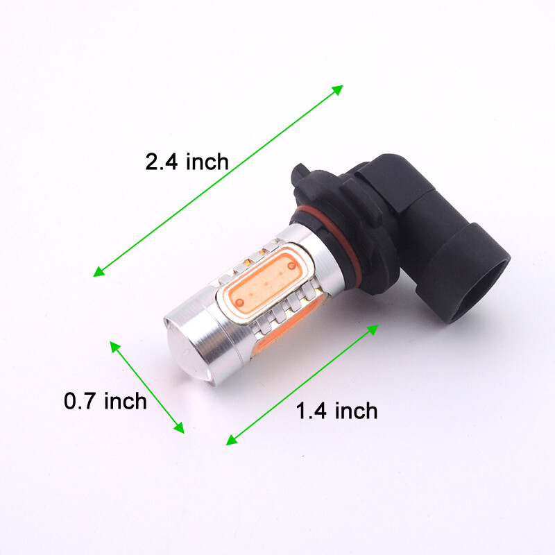 2pcs Pink Purple H10 9145 9140 9045 Car Pickup Truck LED Fog Lights ...