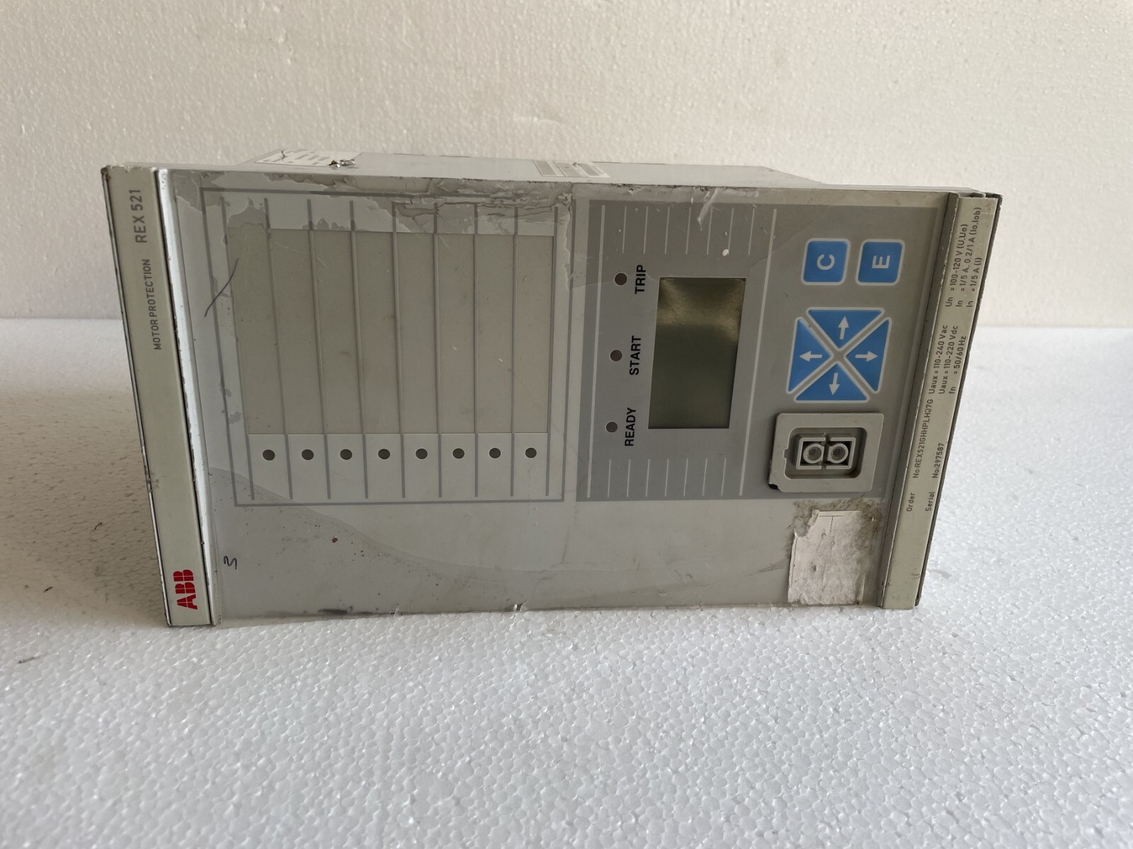ABB rex521 / REX 521 REX521GHHPLH04G Motor Protection Relay | eBay