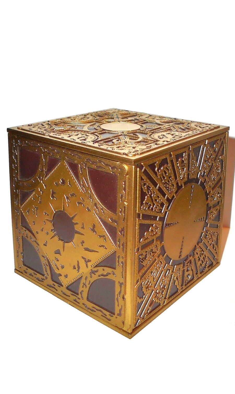 HELLRAISER Neca Reel Toys 2003 PUZZLE BOX cube 100% COMPLETE build a ...