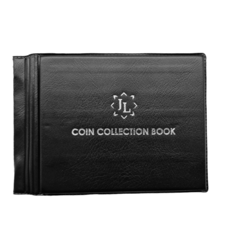 COIN ALBUM for 60 coins perfect for 50p £1 £2 COINS FOLDER BOOK ...