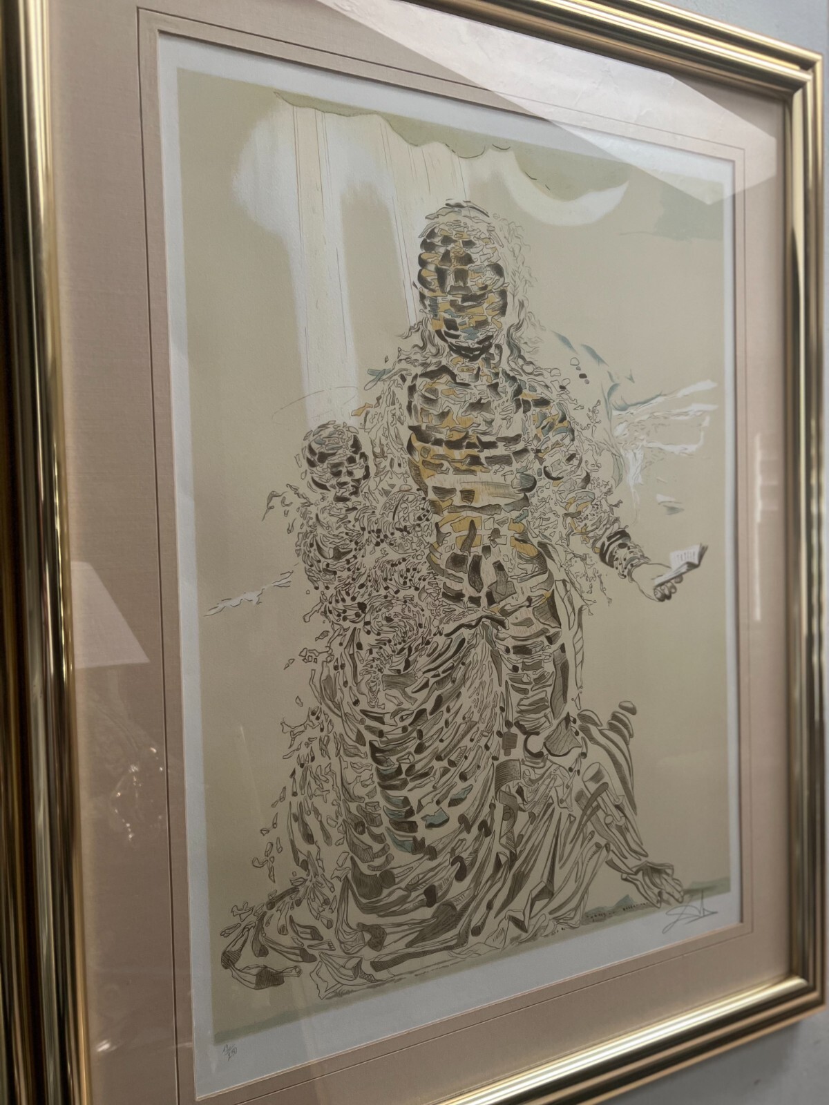 SALVADOR DALI "Explosive Madonna" 1951 Framed Limited Edition Large ...