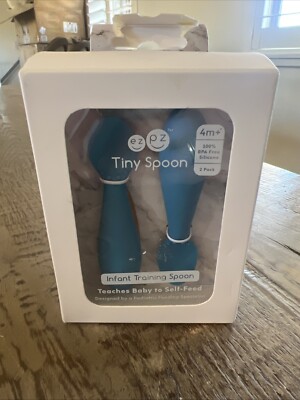 ezpz Tiny Spoons 2 ct Blue | eBay
