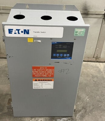 200 Amp Eaton Automatic Transfer Switch N1 Enclosure Catalog Number ...