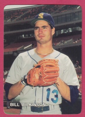 1987 Mothers Cookies # 26 Bill Wilkinson -- Seattle Mariners | eBay