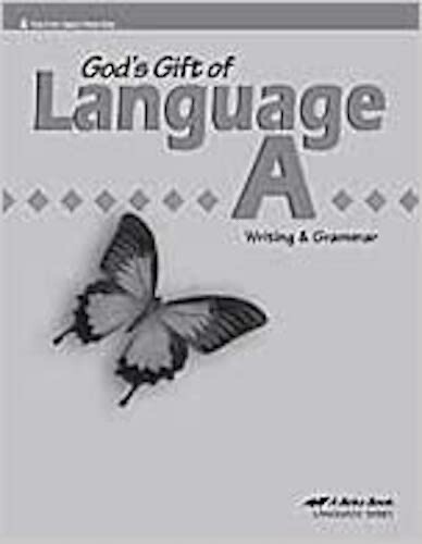 Abeka A Beka God's Gift of Language A Grade 4 Teacher Quiz / Test Key ...