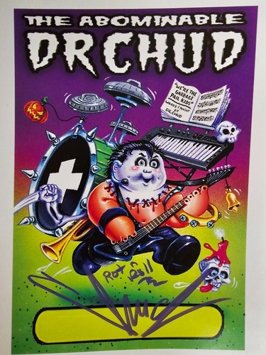 Misfits SIGNED Dr. Chud 8x10 photo proof rare punk rock music oi 2024 ...