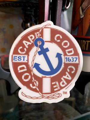 3" Cape Cod Eat 1637 travel sticker decal Car Laptop matte vinyl | eBay