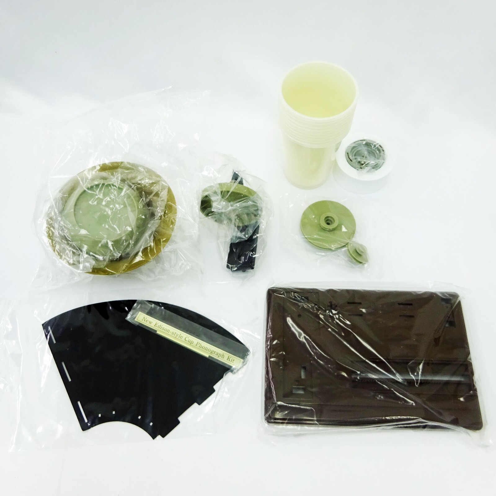 Gakken Otona No Kagaku Adult Science New Edison Cup Phonograph Kit ...