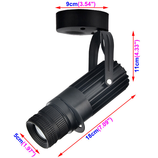 LED COB Ceiling Light Picture Spotlight Focus Lamp Adjustable Aperture ...