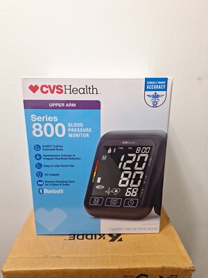 CVS Health 800 Series Upper Arm Bluetooth Blood Pressure Monitor NEW | eBay