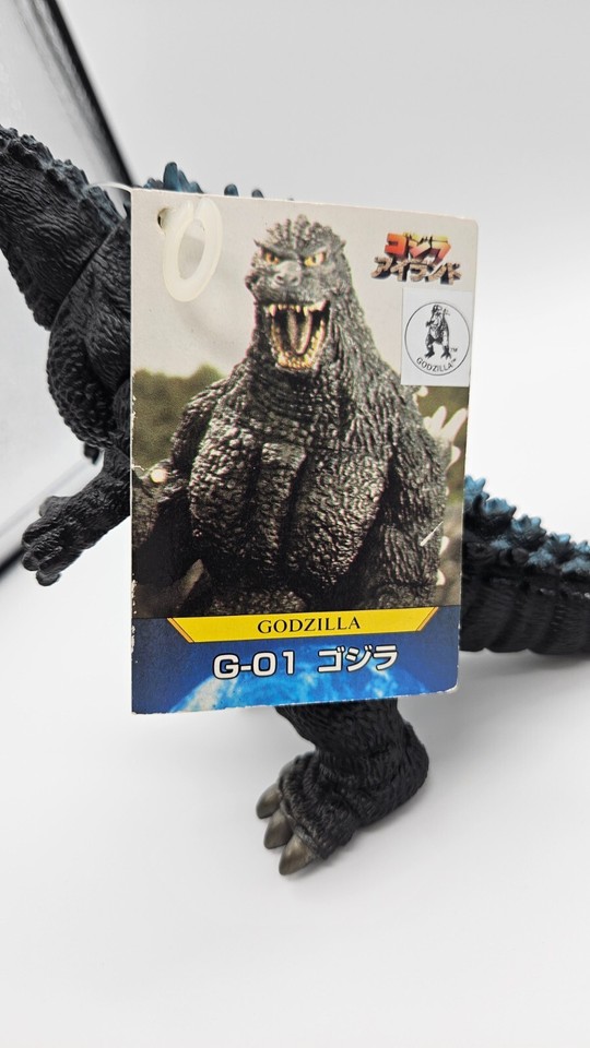 Vintage 1998 First Godzilla 5 Sofubi Sofvi Figure Toho Kaiju Series BANDAI | eBay