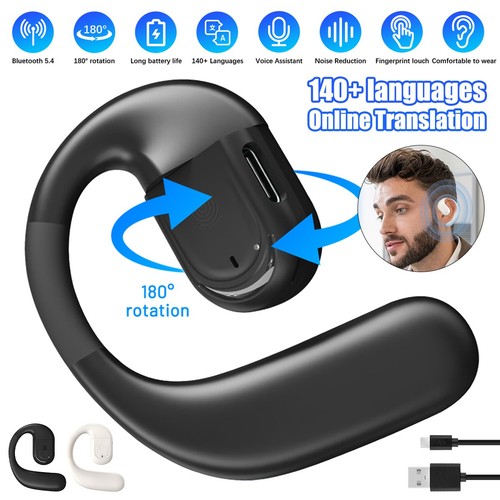 Translator Earbuds 140+ Languages Real Time Online/OffLine Translation ...