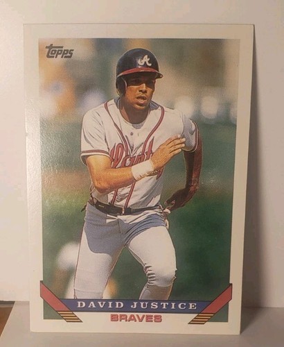 David Justice - Topps Baseball 1994 #170 EX Condition | eBay