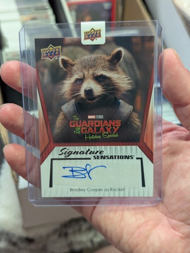Bradley Cooper as Rocket Signature Sensations Auto 2024 Marvel Studios ...