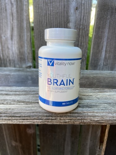 New Vitality Now Youthful Brain The Clear Mind Formula 60 Tablets Exp 8 ...