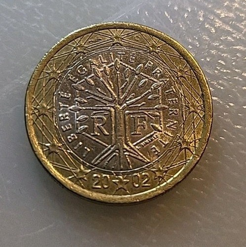 2002 elf France 1 Euro Stylized Tree | eBay