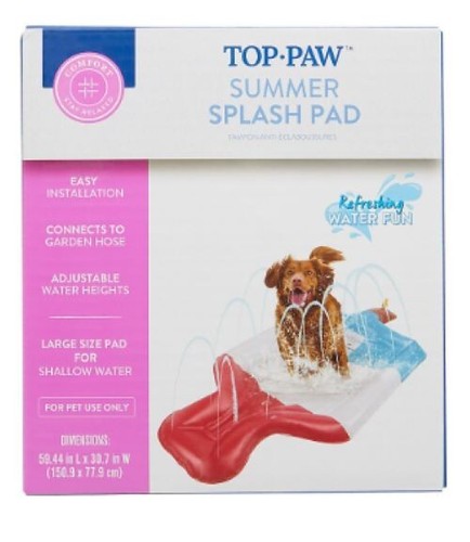 NEW TOP PAW SUMMER POPSICLE SPLASH PAD WATER FUN FOR DOGS SZ LARGE | eBay