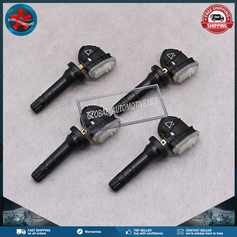 NEW Set of (4) 433MHz 13540602 TIRE PRESSURE SENSOR TPMS for GM Buick ...