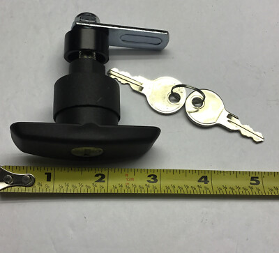 TriMark Clockwise T Handle Keyed Baggage Door Lock