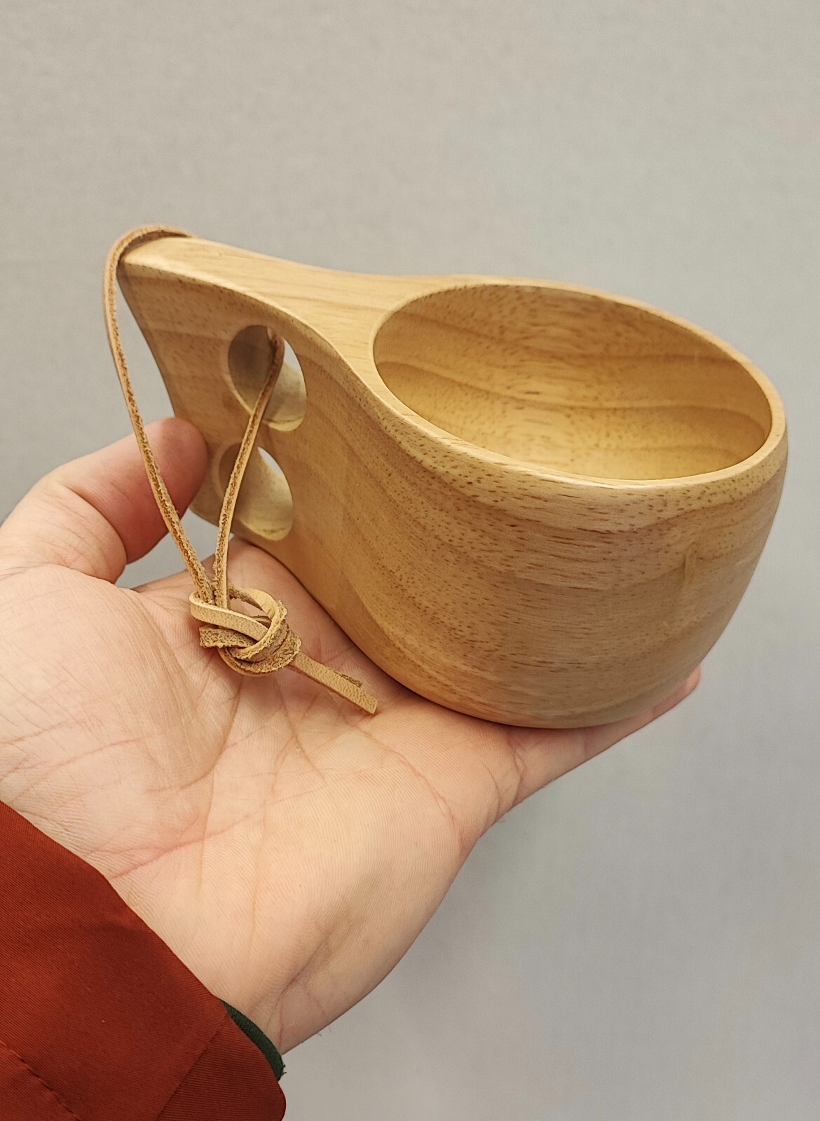 Träkåsa Traditional Scandinavian Wooden Mug Swedish Coffee Cup Fika | eBay