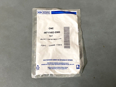 Ford OEM NOS W711402-S900 Catalytic Converter Heat Shield Nut 2015-2018 ...