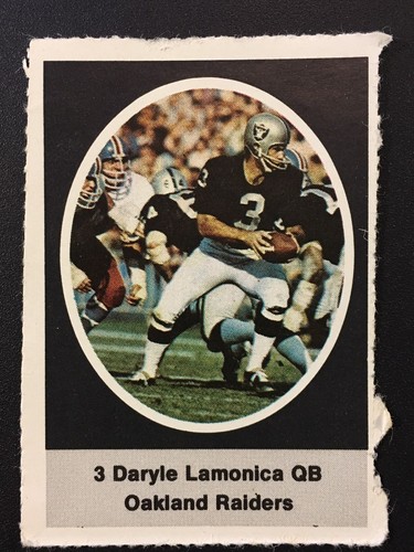1972 Sunoco Stamps Daryle Lamonica QB-Raiders | eBay.de