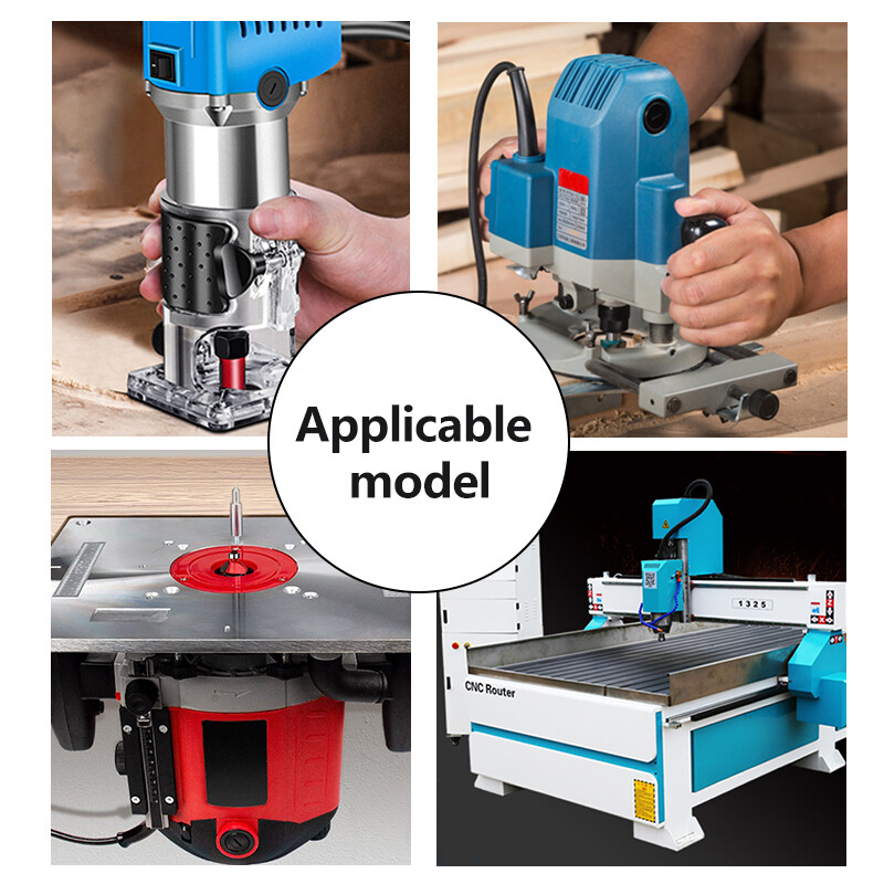 15Pcs Tungsten Carbide Router Bit 1/4" Shank Router Bit Set Wood ...