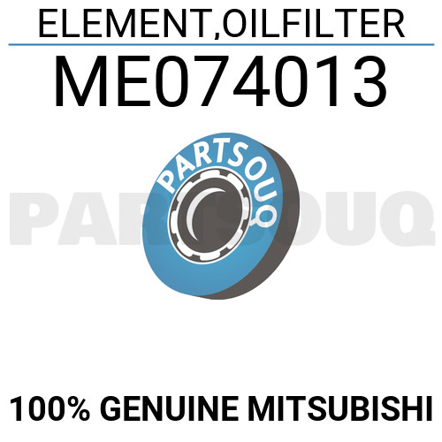 MITSUBISHI ME074013 - cross reference oil filters | oilfilter ...