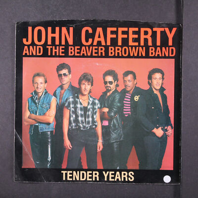 JOHN CAFFERTY & BEAVER BROWN BAND: tender years / down on my knees 7 ...