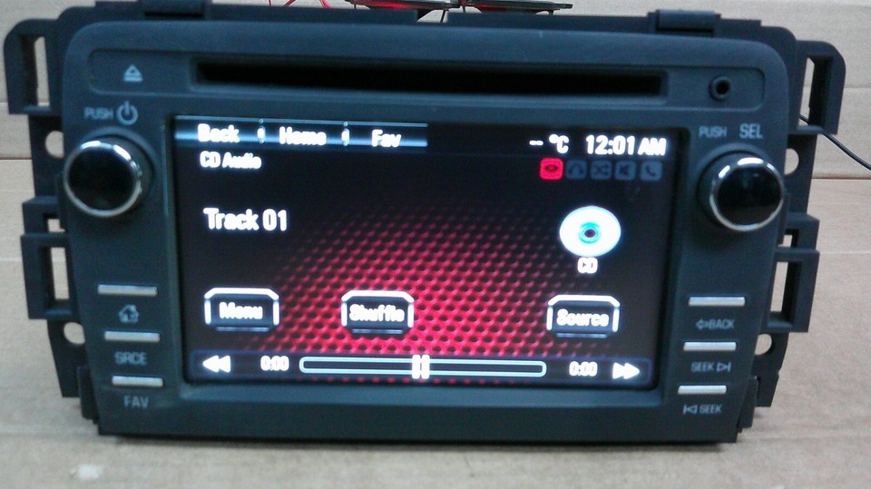 15 16 GMC Acadia Radio CD Player Navigation Receiver Audio AM/FM ...
