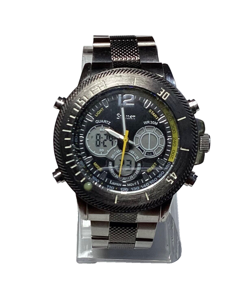 Stauer Men's Watch Chronograph Tachymeter Rotating Bezel WR 30M New ...