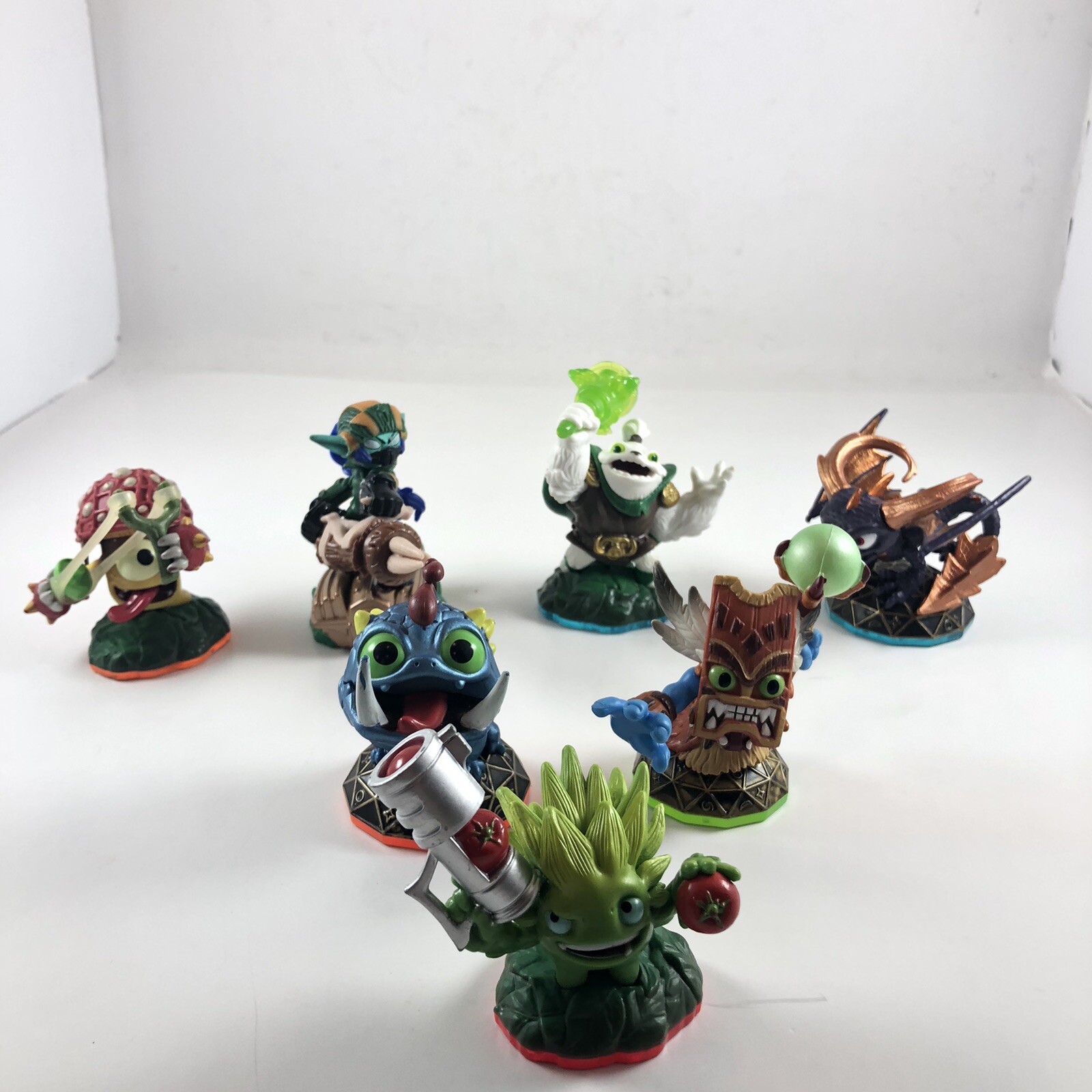 Skylanders Life/Magic Element Lot Of Character Figures Stealth Elf ...