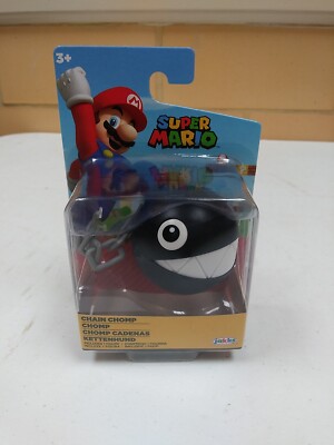 NEW Jakks Pacific World of Nintendo Super Mario 2.5" CHAIN CHOMP Mini ...