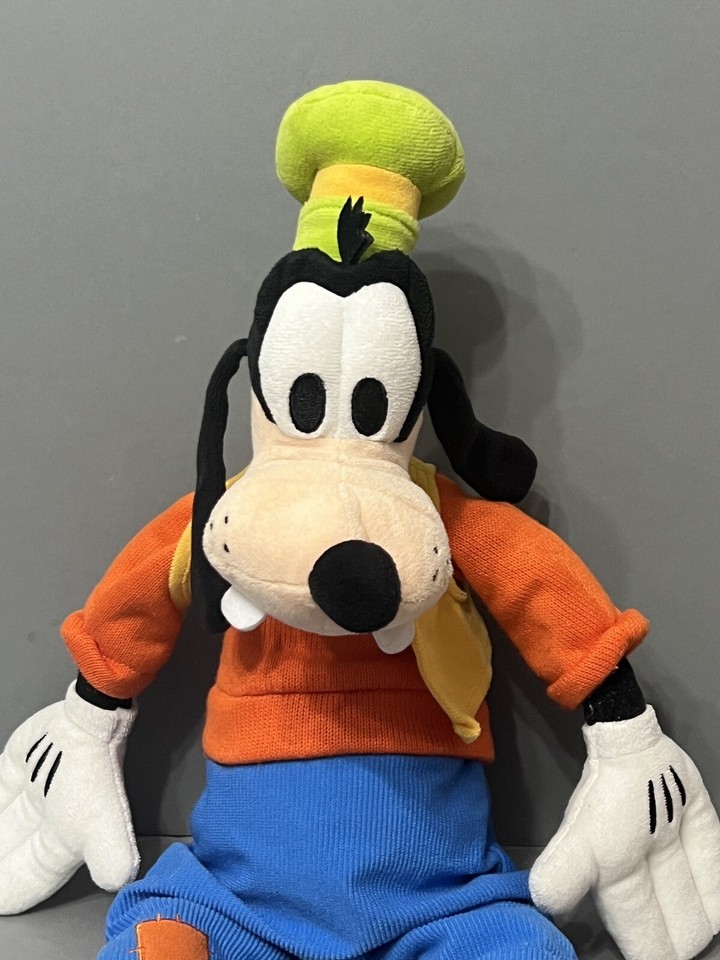 Disney Theme Park Mickey Mouse Goofy 20" Plush Soft Toy Stuffed Animal ...