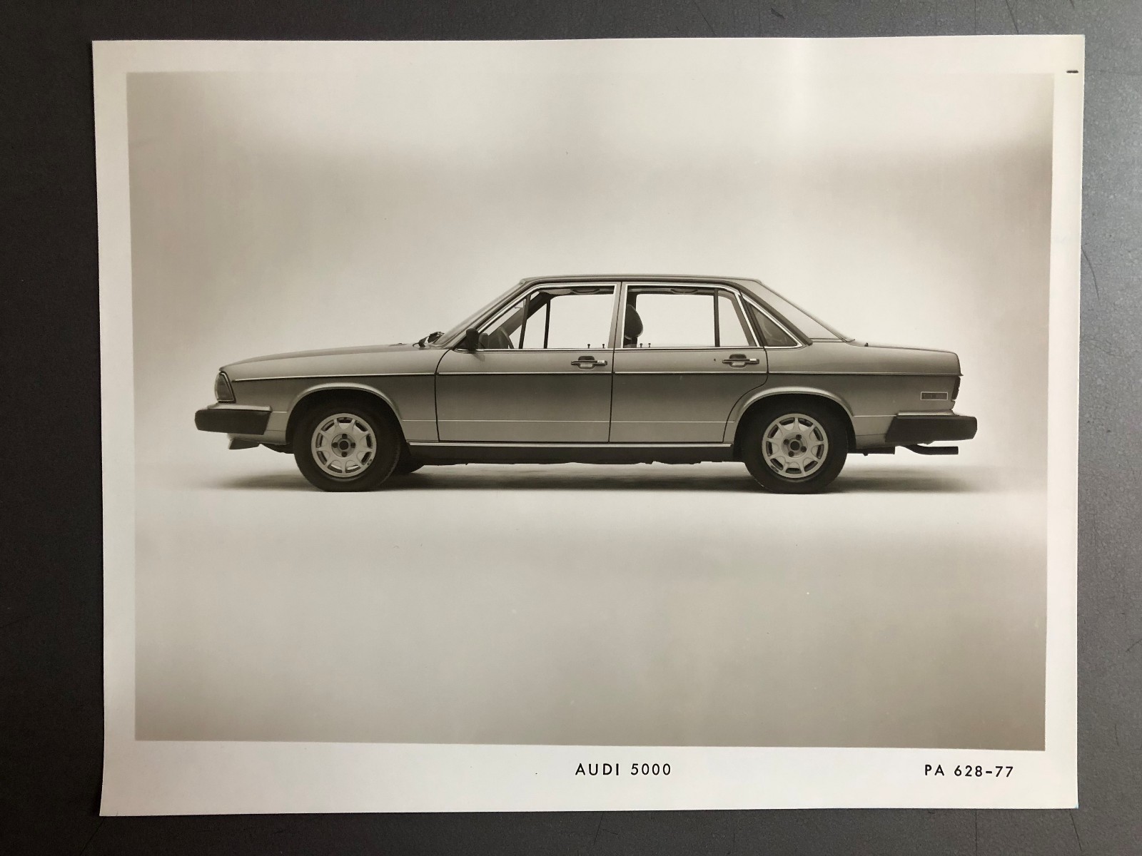 1978 Audi 5000 Sedan B&W Press Photo, Foto RARE!! Awesome L@@K | eBay
