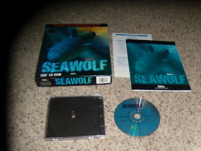 Seawolf (PC, 1994) Game with manual and box | eBay