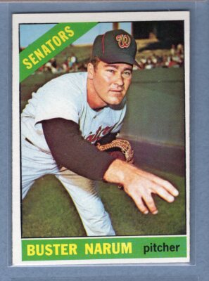 1966 Topps #274 Buster Narum EX-MT GO140 | eBay