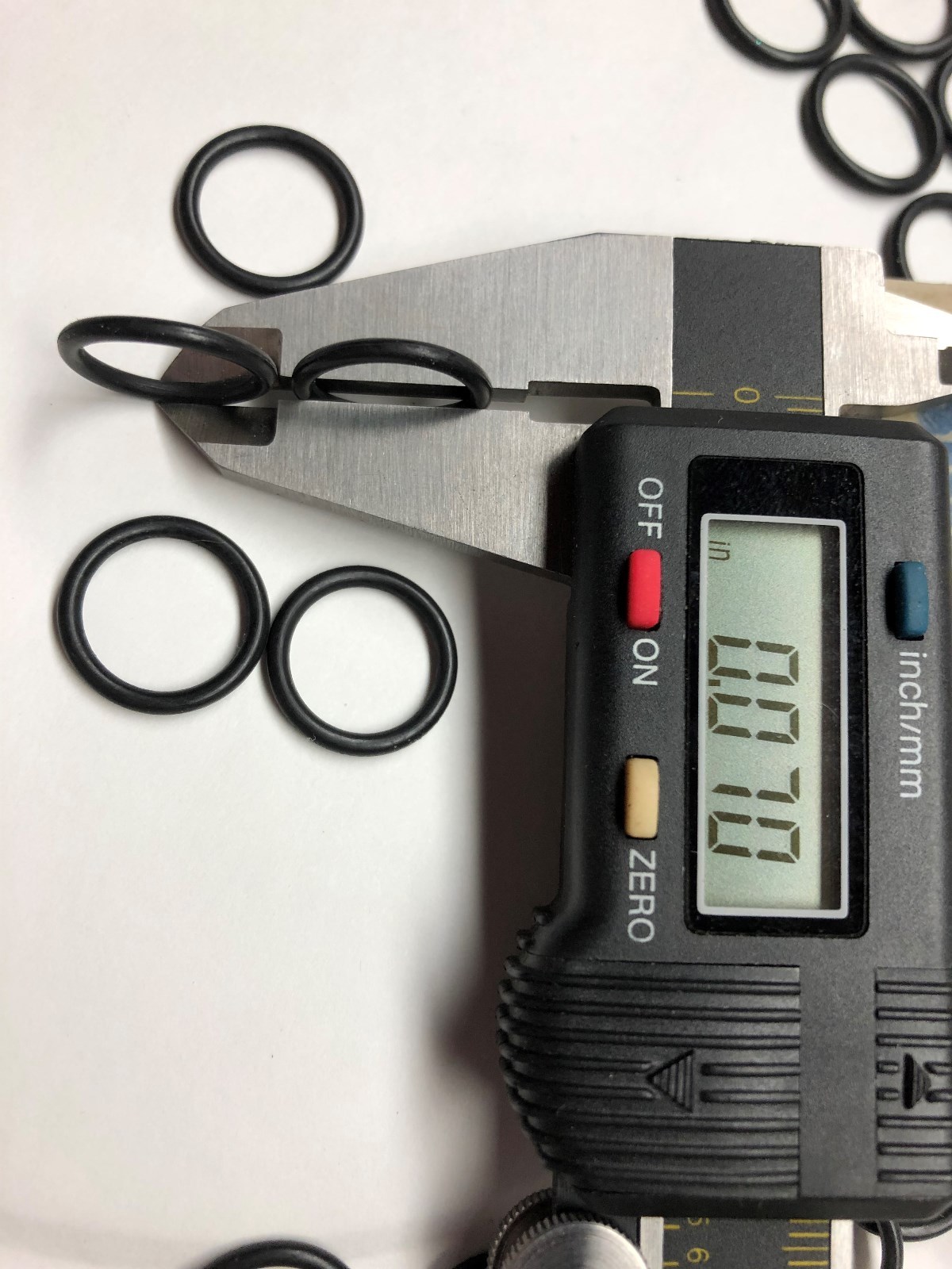 1/2 inch O-Ring - Polychloroprene 70 Durometer Manufacturer Part ...