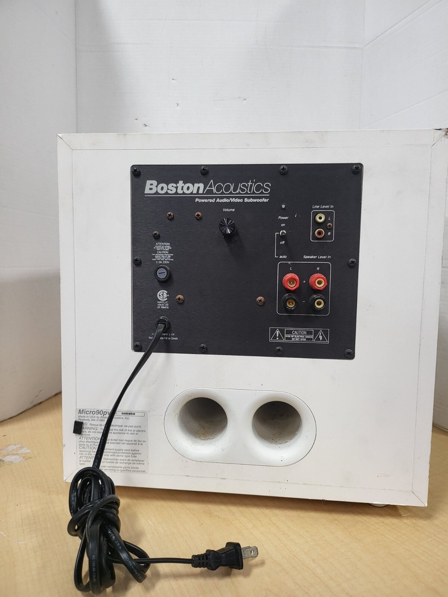 Boston Acoustics Powered Subwoofer