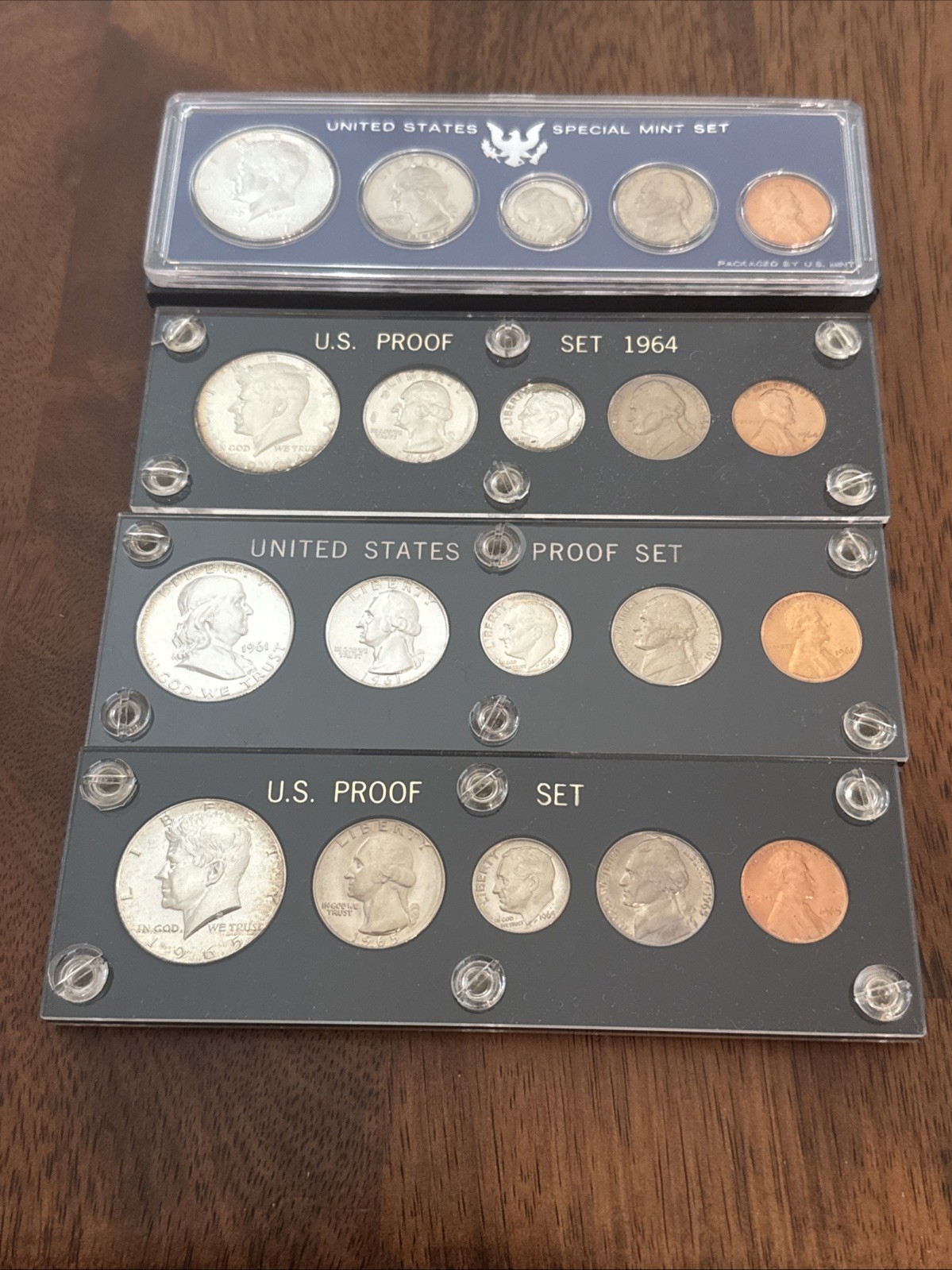 1961 1964 1965 and 1967 US Proof Sets Lot of 4 | eBay