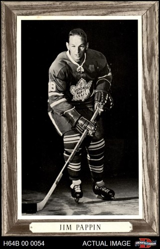 1964 Beehive Photos Jim Pappin Maple Leafs 5 - EX | eBay