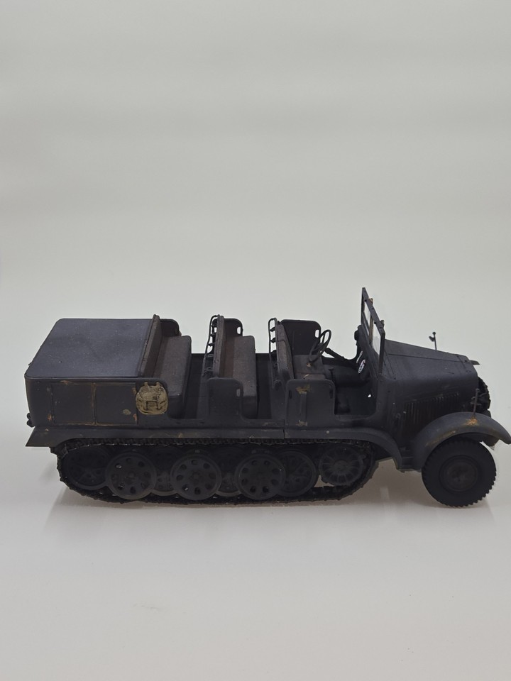 1/35 Scale German Sd.Kfz. 7 Half-Track – Hand-Built WWII Model ...