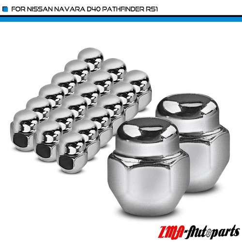 20x Wheel Nuts for Nissan Patrol Y61 GU X-Trail T30 T31 Navara ...