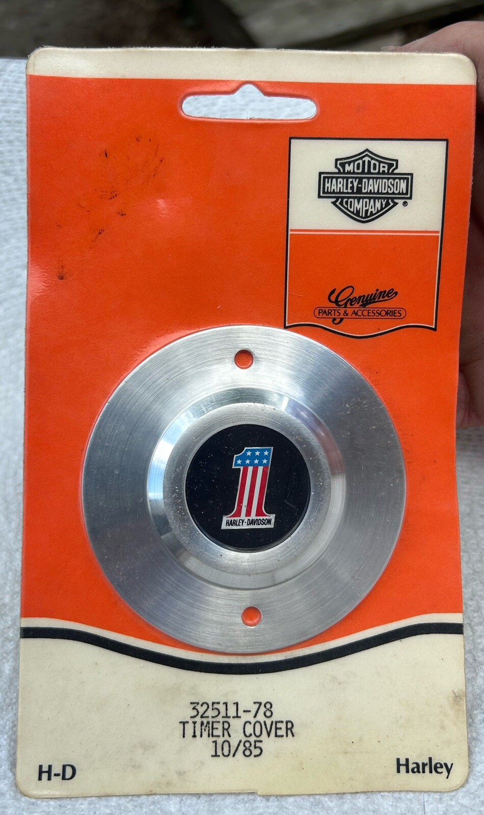NOS NUMBER 1 POINT COVER HARLEY DAVIDSON SHOVELHEAD 32511-78. New In ...