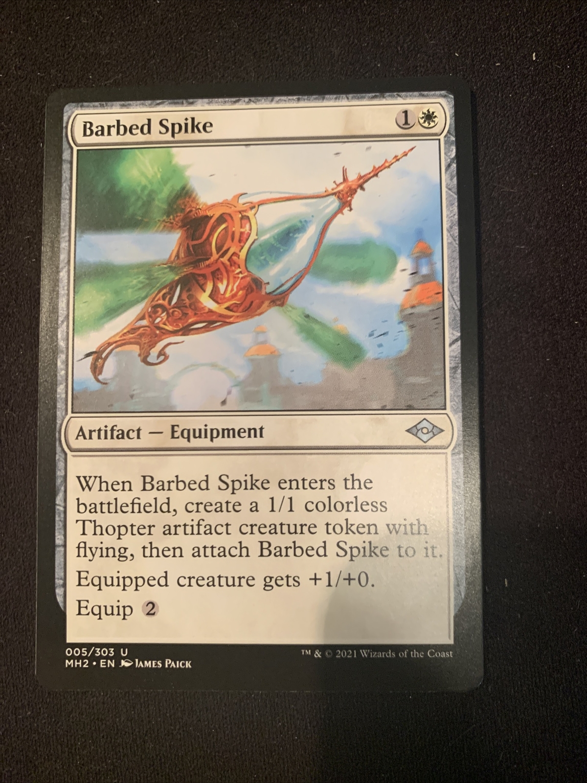 MTG Barbed Spike Modern Horizons 2 005/303 Regular Uncommon | eBay