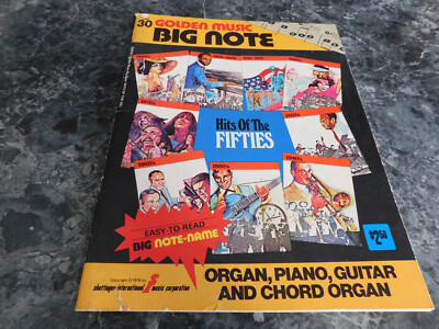 Golden Music Big Note Hits of the Fifties 30 | eBay