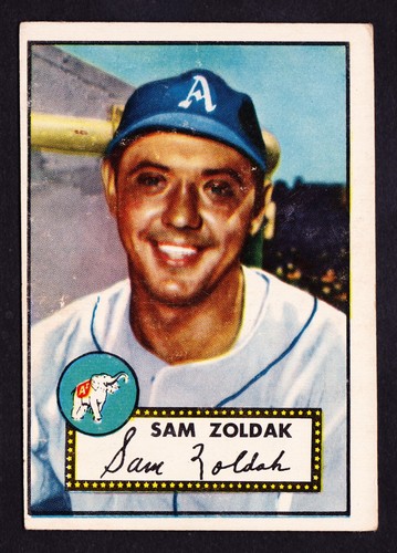 1952 TOPPS #231 SAM ZOLDAK A'S | eBay